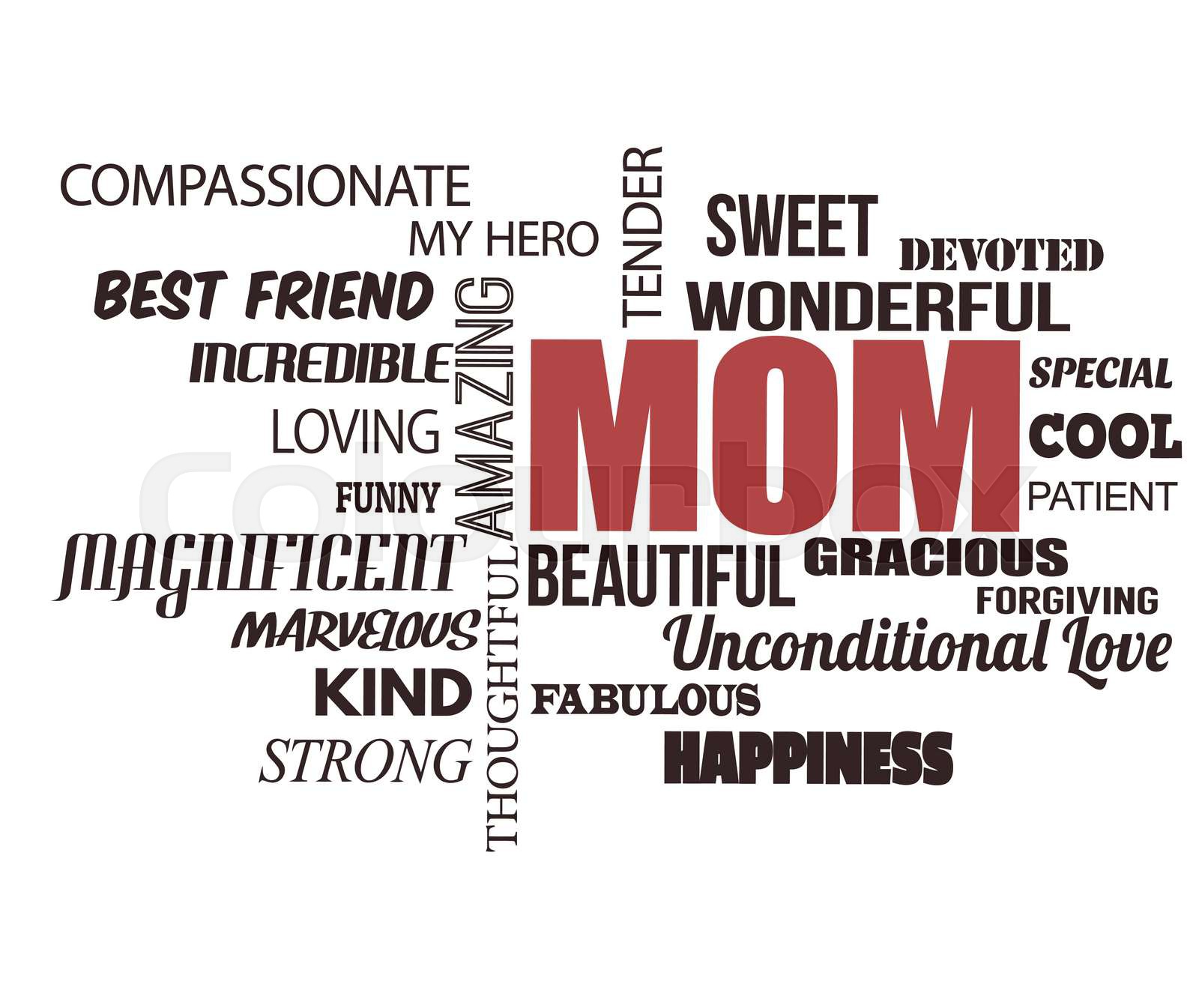 Mom Word Cloud