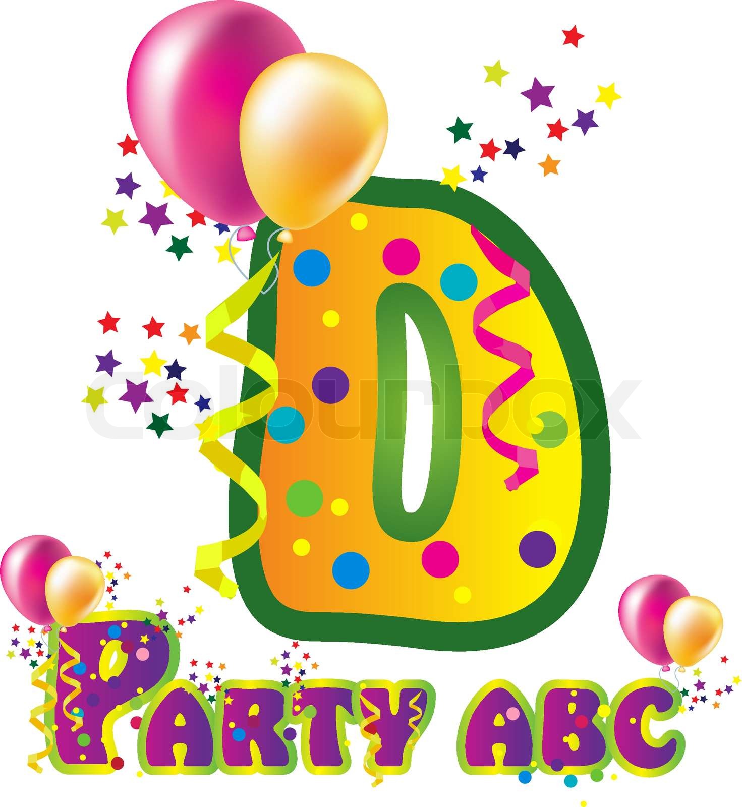 abc, graphic, valentine | Stock vector | Colourbox