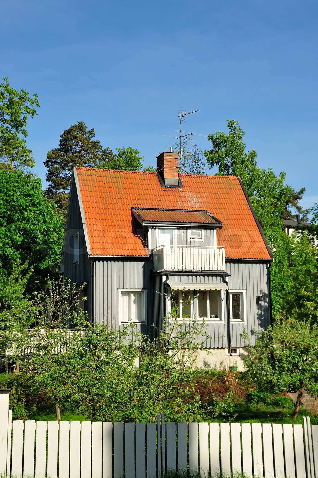Swedish housing | Stock image | Colourbox