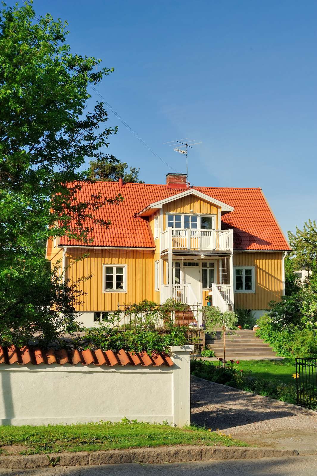 Swedish housing | Stock image | Colourbox