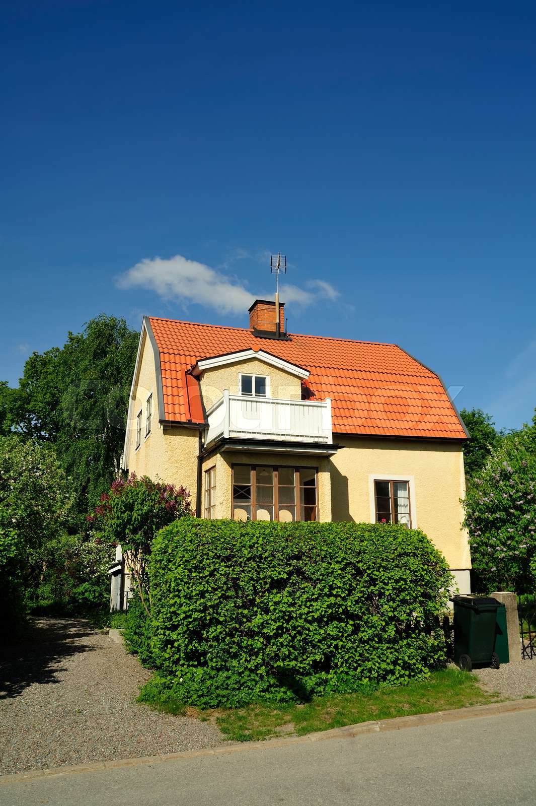Swedish housing | Stock image | Colourbox