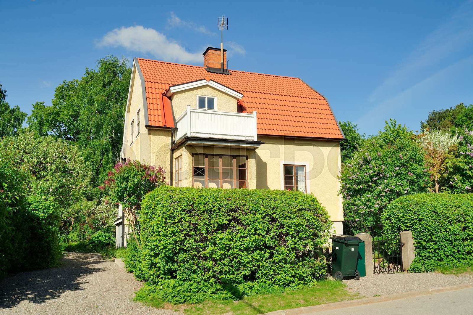 Swedish housing | Stock image | Colourbox