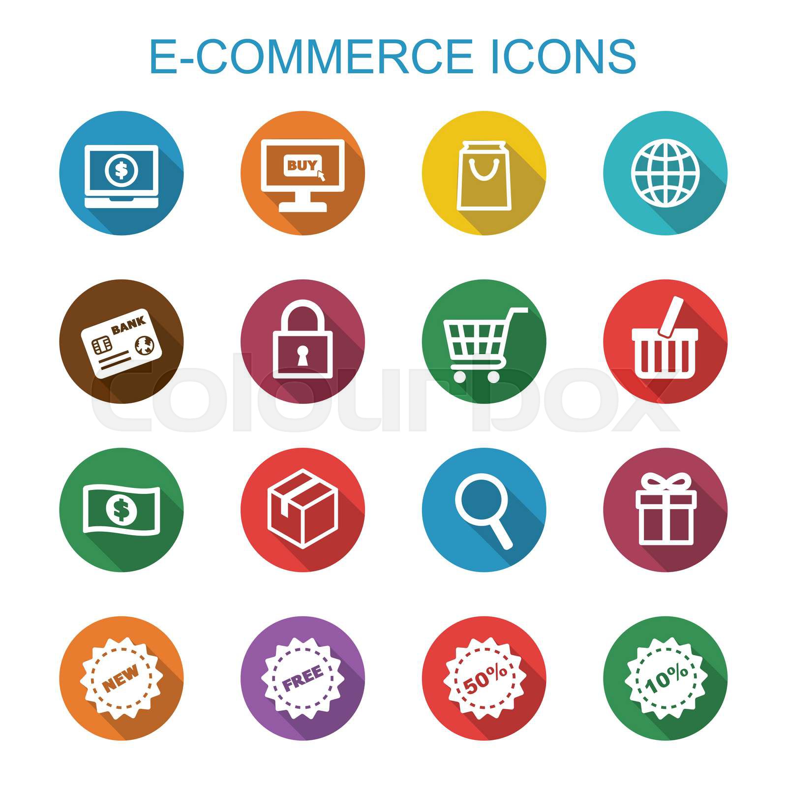 handel, logo, geschäft | Stock-Vektor | Colourbox