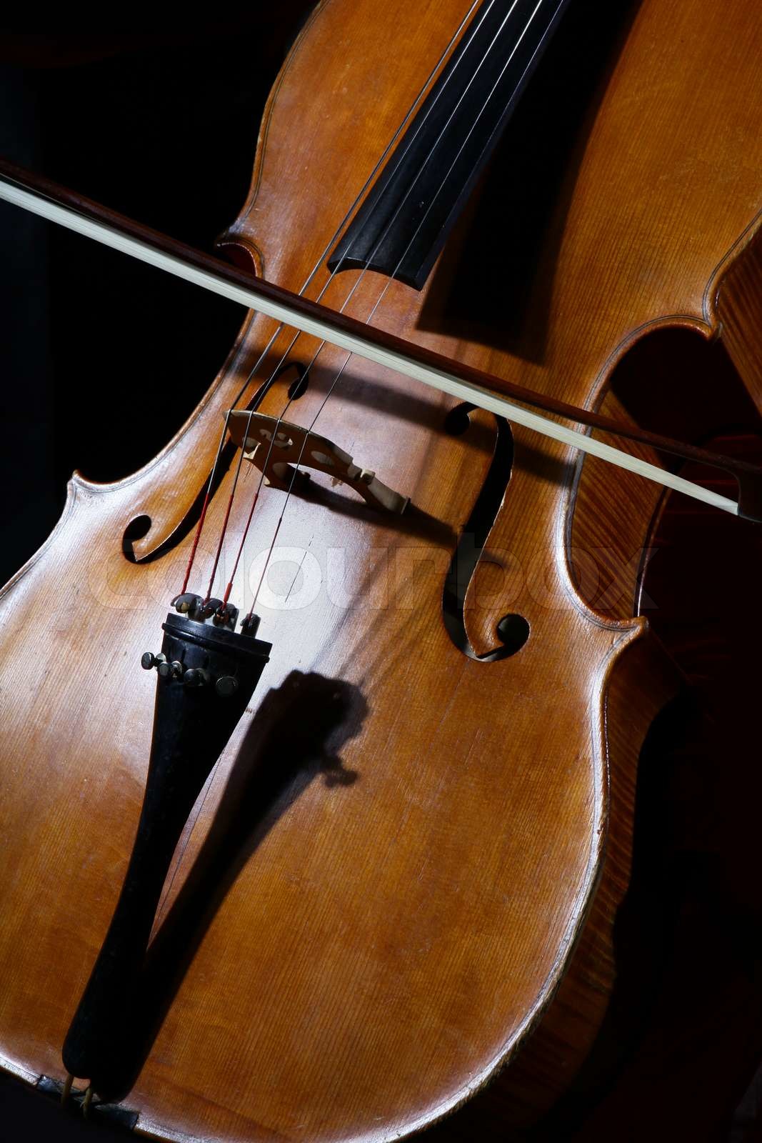 cello, musik, instrument | Stock foto | Colourbox