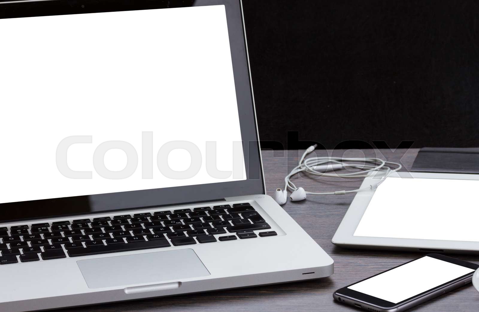 modern computer devices | Stock image | Colourbox