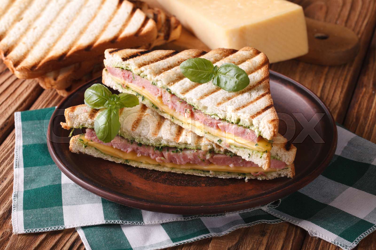 varm, sandwich, snit | Stock foto | Colourbox