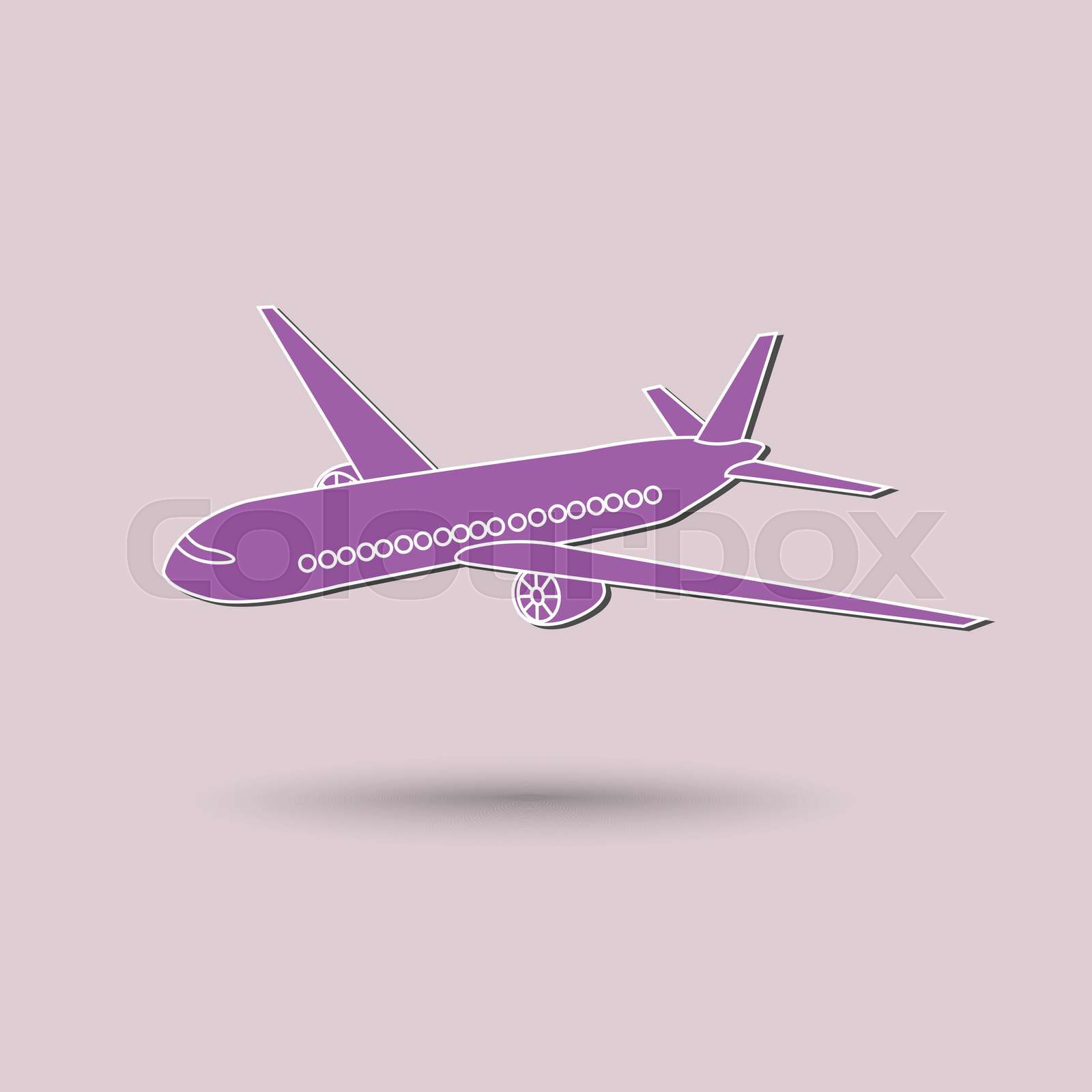Airplane | Stock vector | Colourbox
