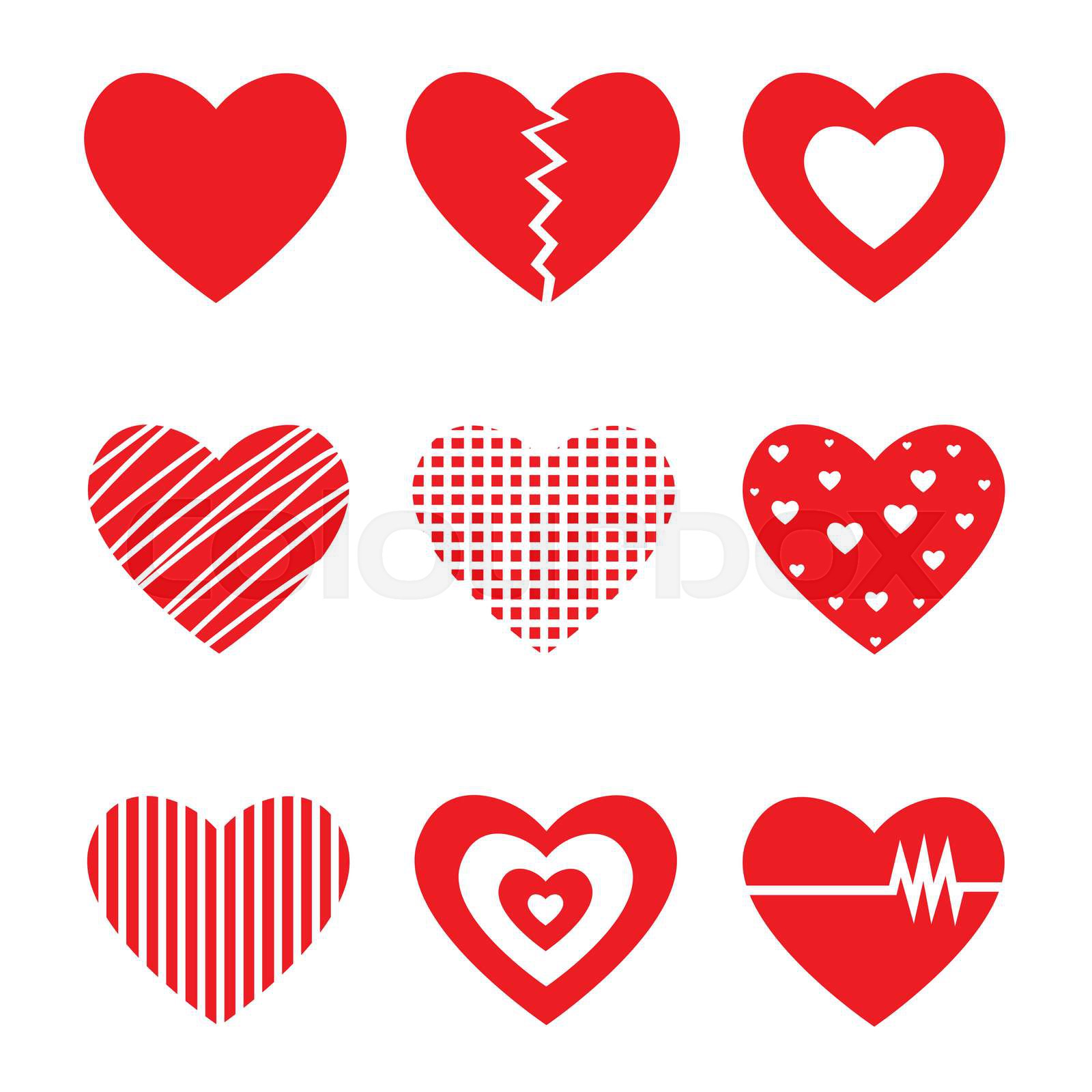 herz, ehe, icon | Stock-Vektor | Colourbox