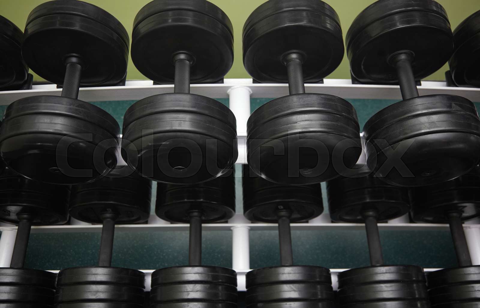Barbells | Stock image | Colourbox