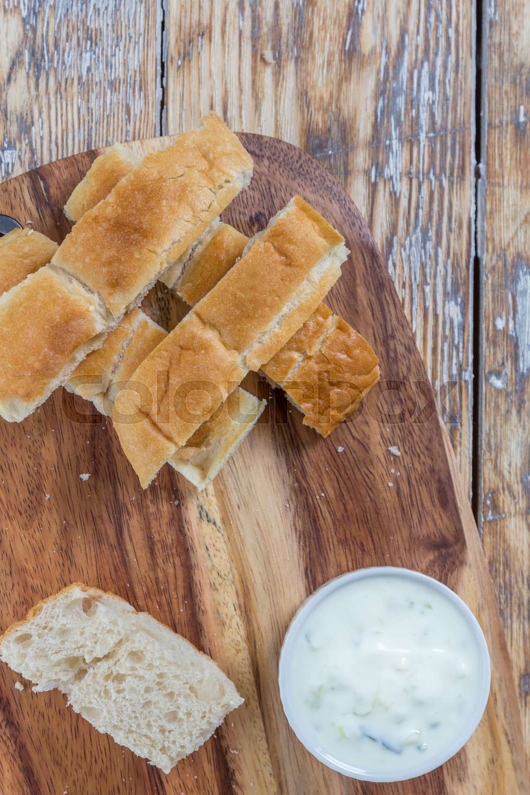 Flat bread sticks | Stock image | Colourbox