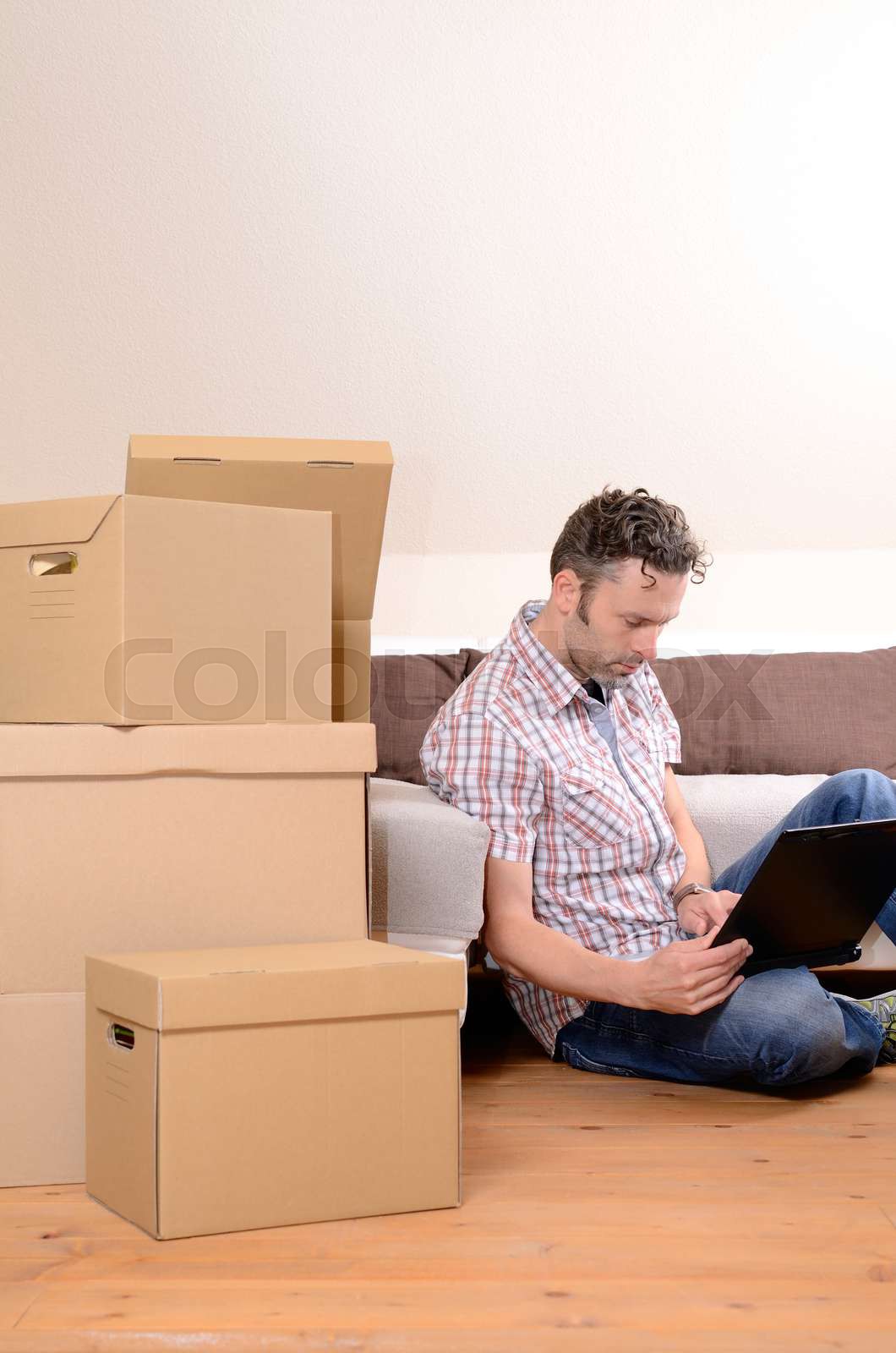 Moving | Stock image | Colourbox