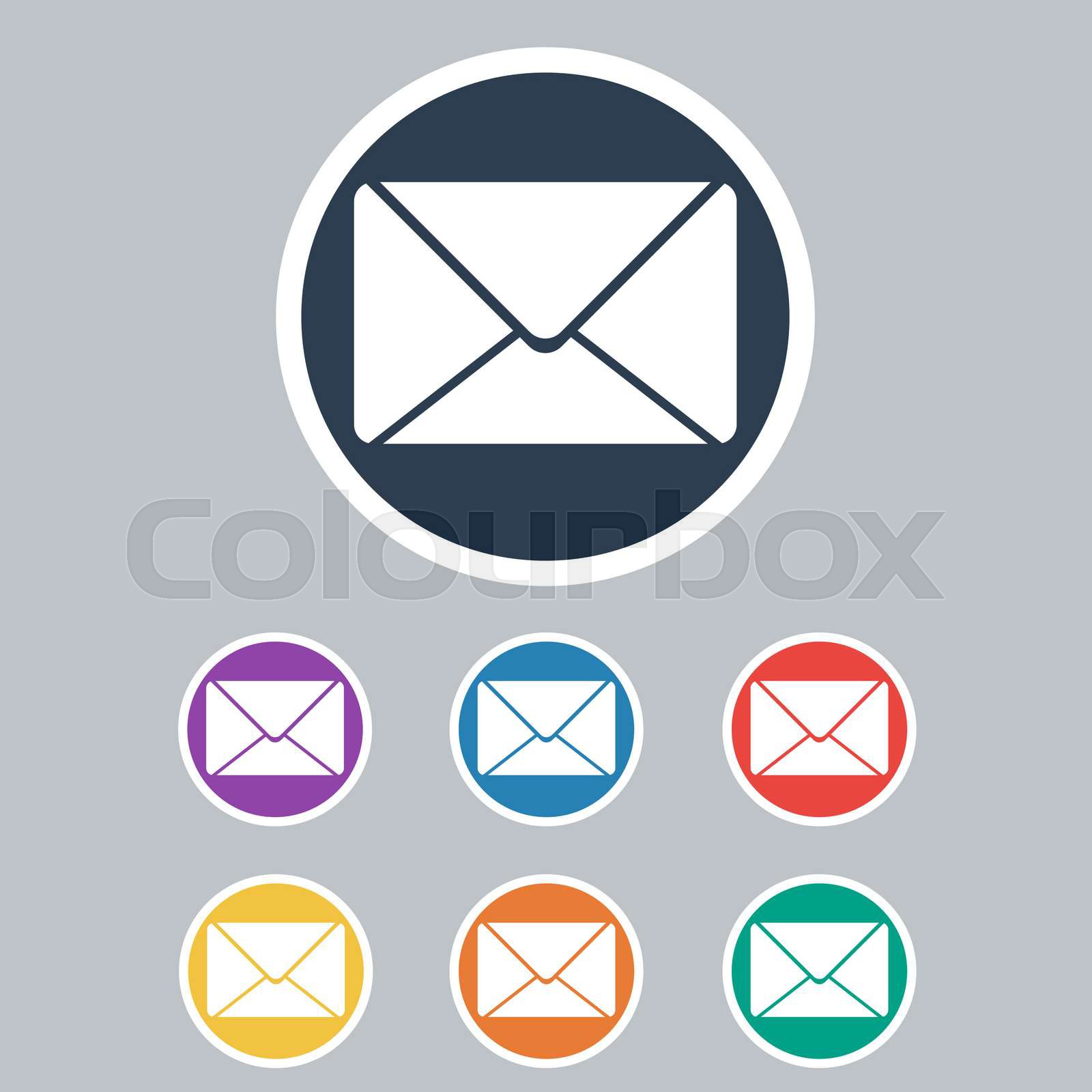 Color Mail Set | Stock vector | Colourbox