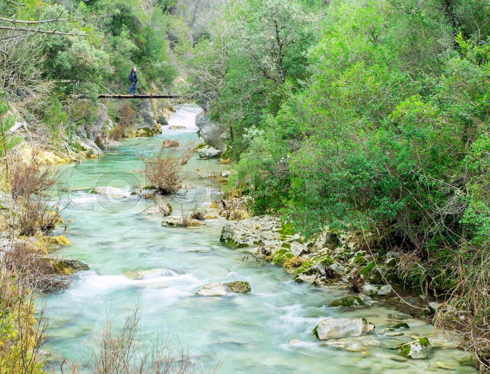 Borosa river | Stock image | Colourbox