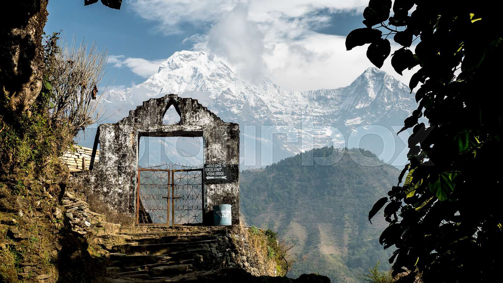 mountain gate | Stock image | Colourbox