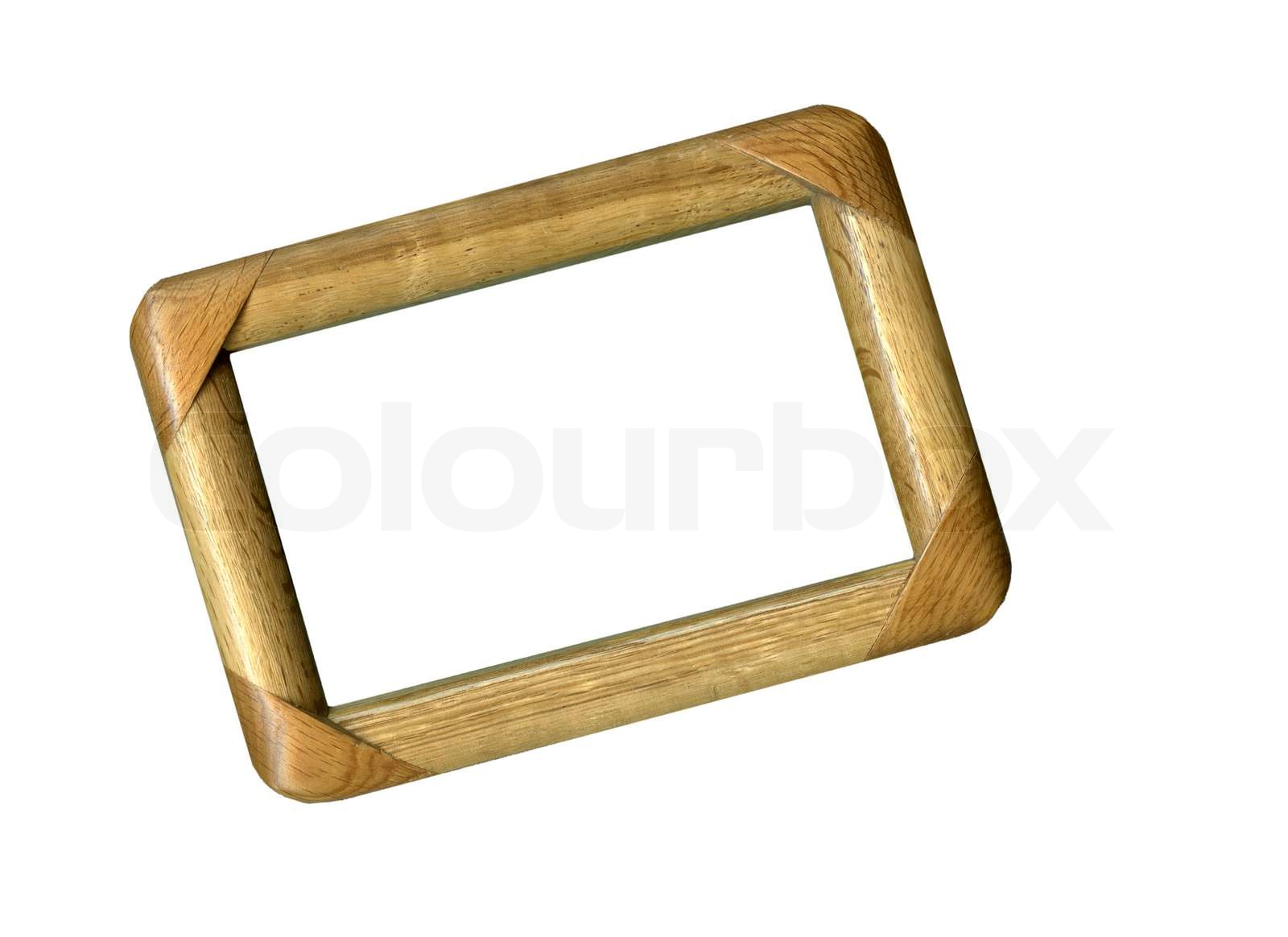 wooden frame | Stock image | Colourbox