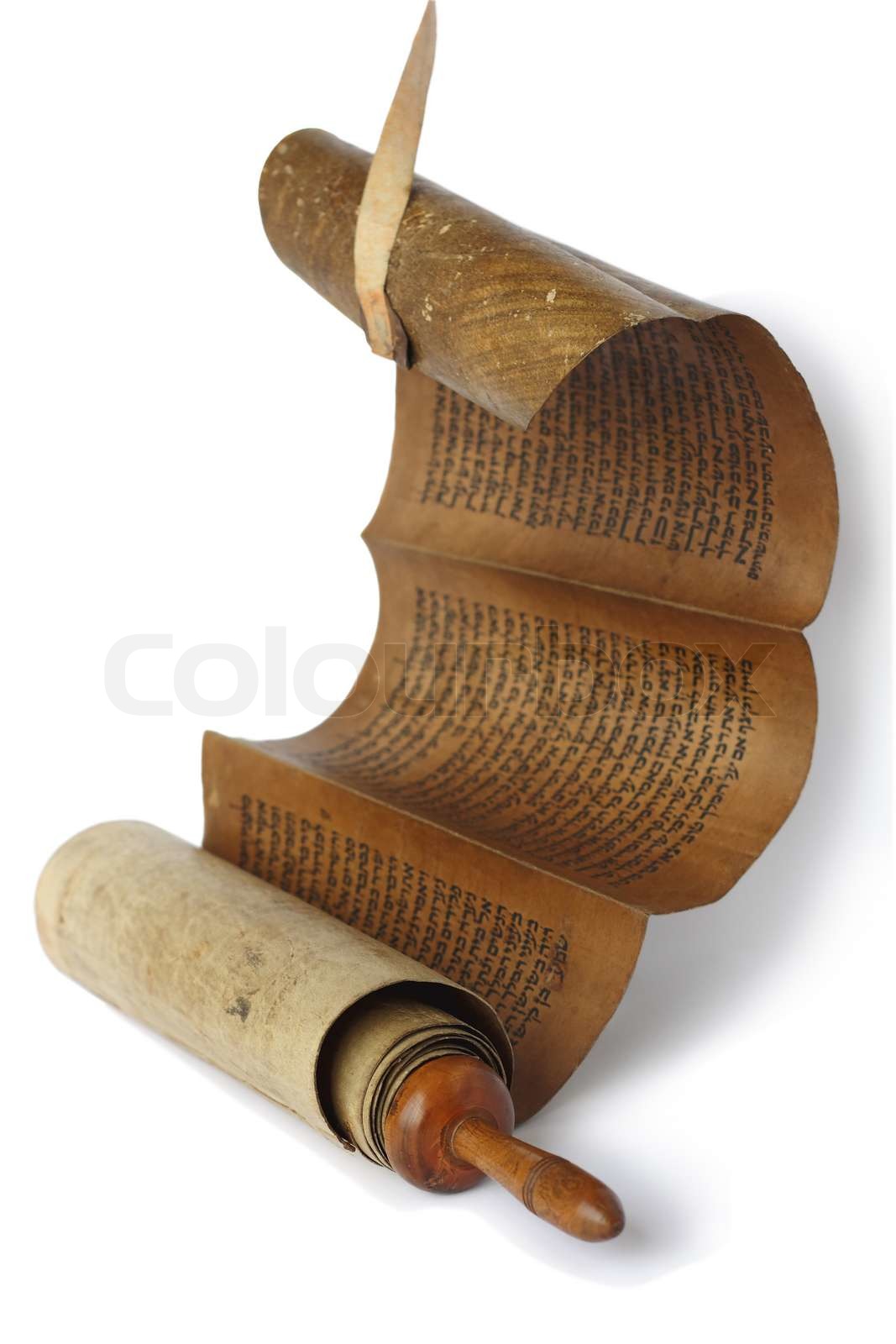 Ancient antique scrol | Stock image | Colourbox