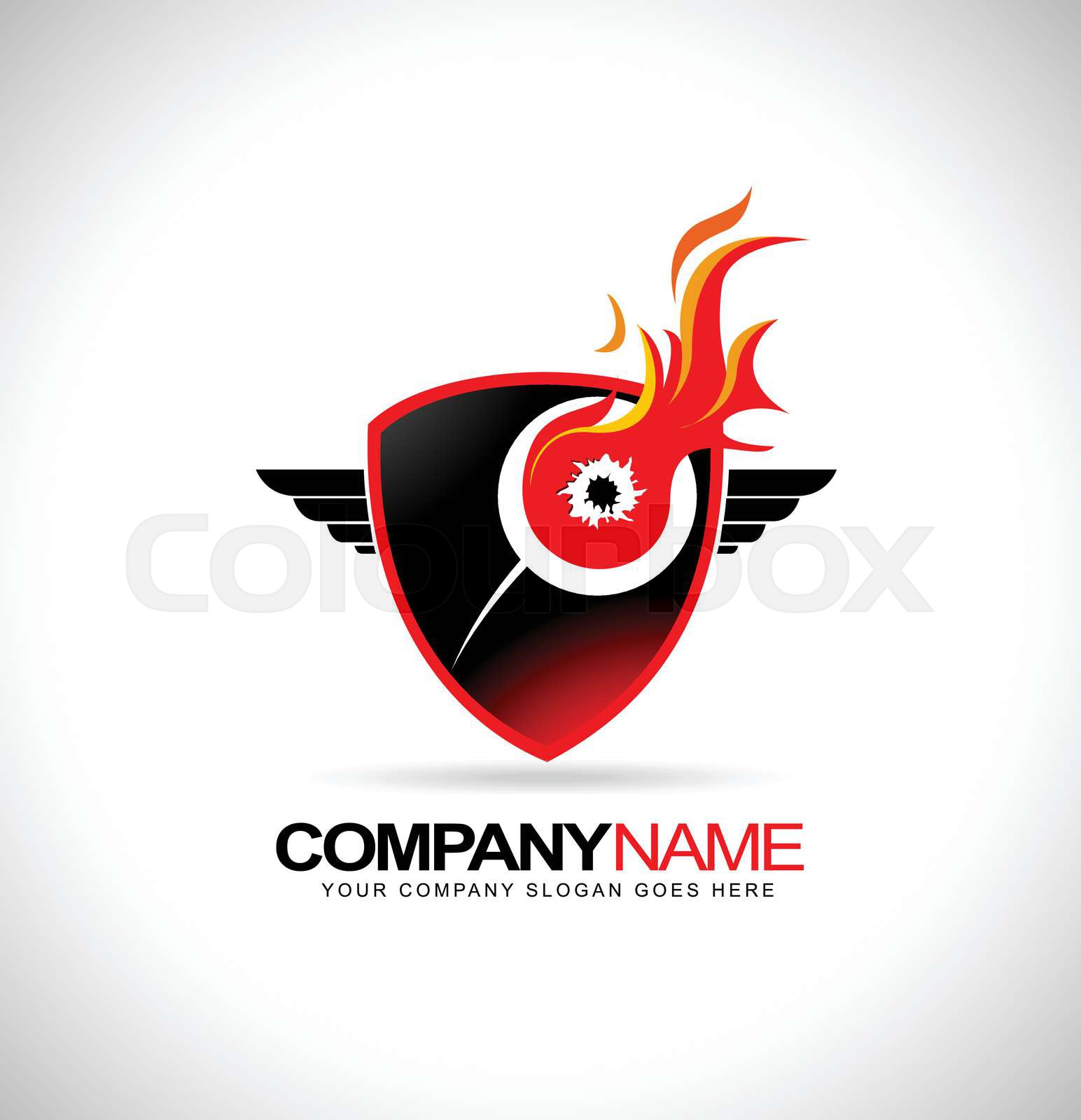 Gun shop logo vector | Stock vector | Colourbox