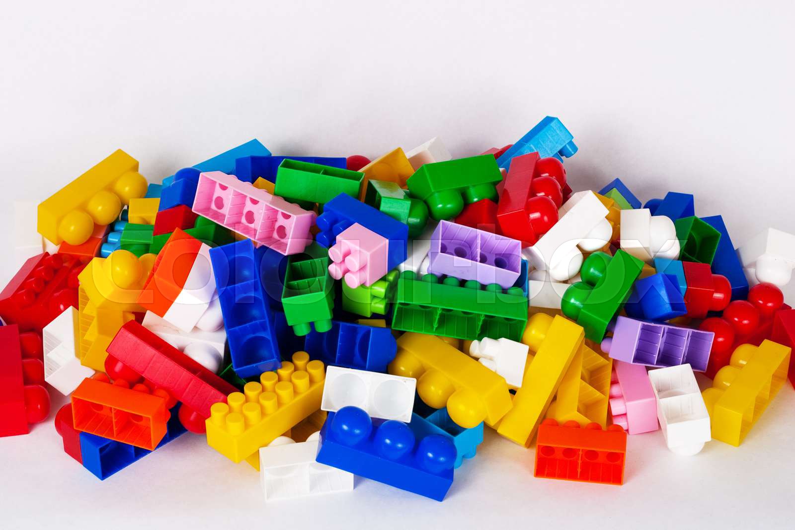 Plastic blocks | Stock image | Colourbox