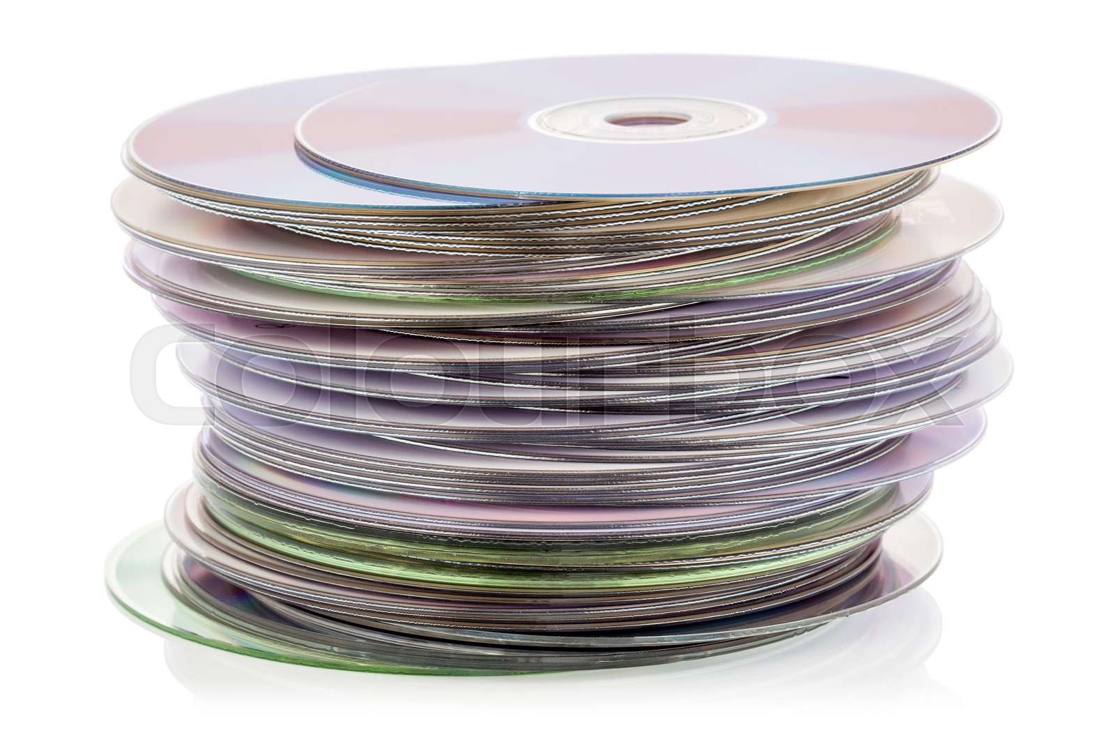 CD stack | Stock image | Colourbox