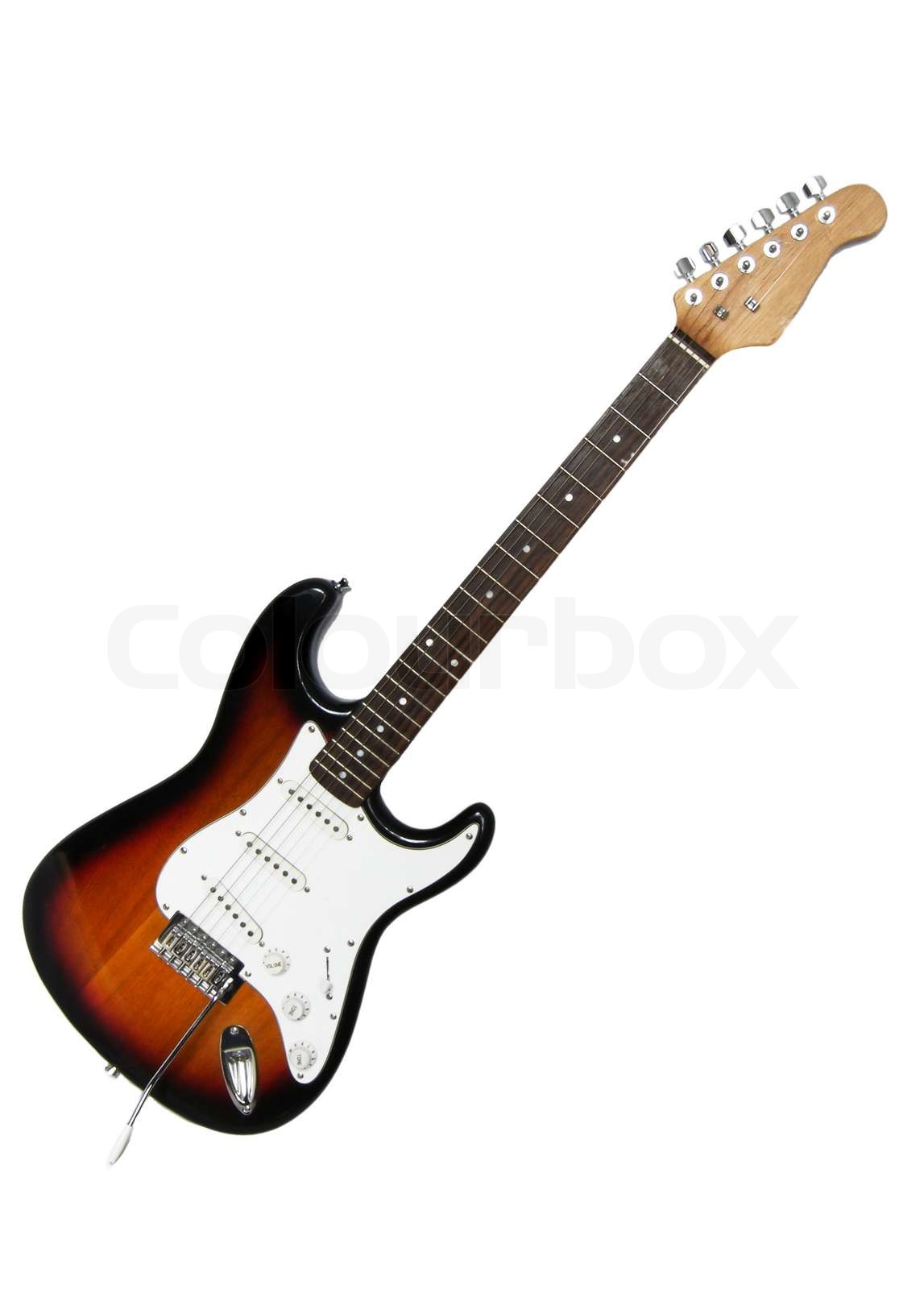 Gitarre, isoliert | Stock Bild | Colourbox