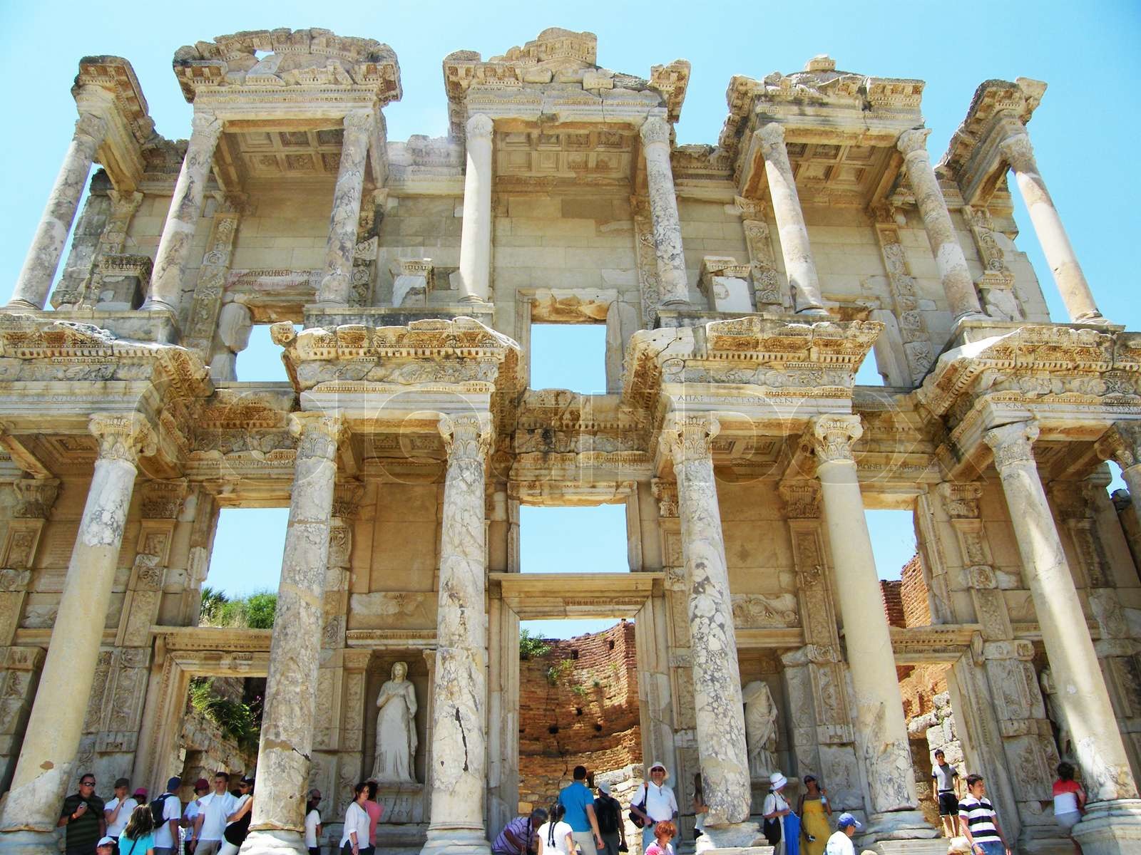 Ruins of the Byzantine Empire in Ephesus | Stock image | Colourbox