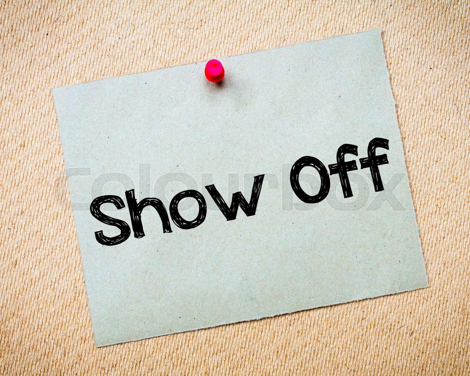 Show Off | Stock image | Colourbox