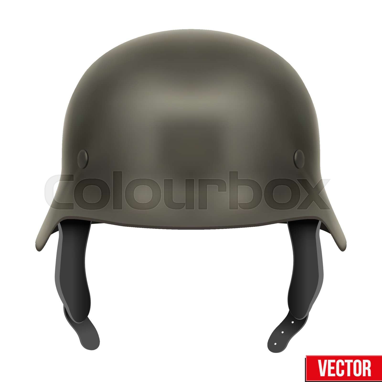 German Army helmet | Stock vector | Colourbox