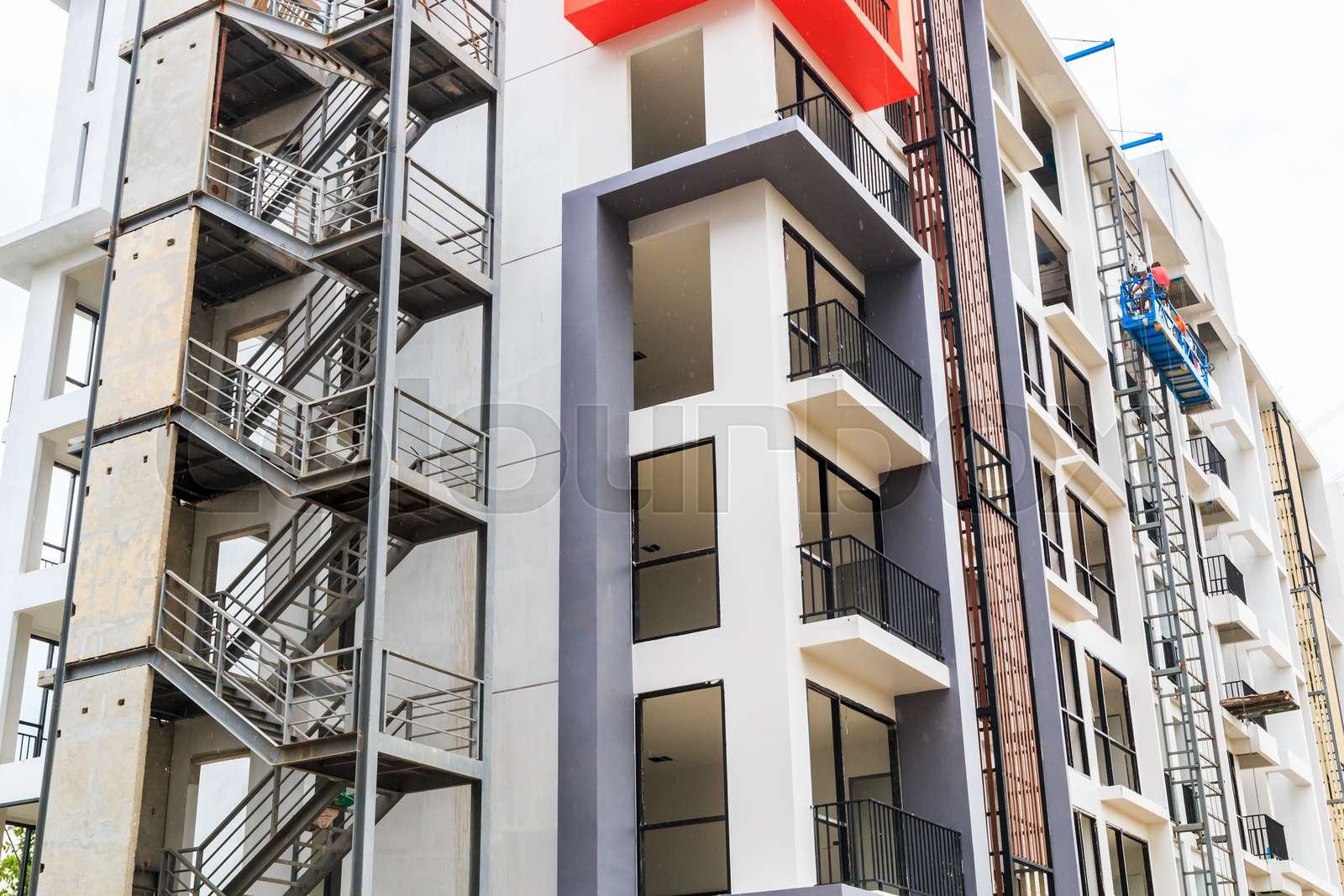 Construction Site building | Stock image | Colourbox