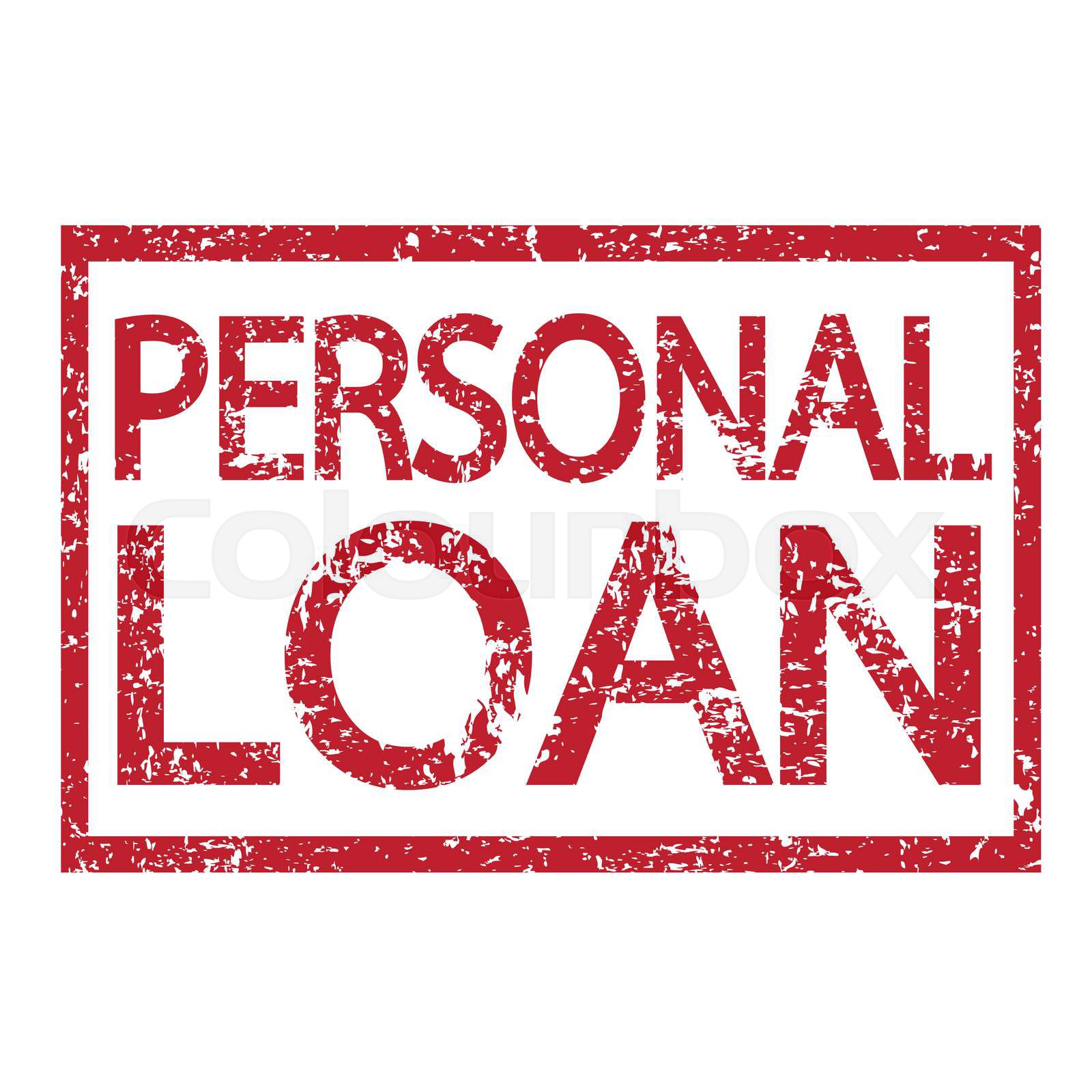 Stamp text PERSONAL LOAN | Stock vector | Colourbox