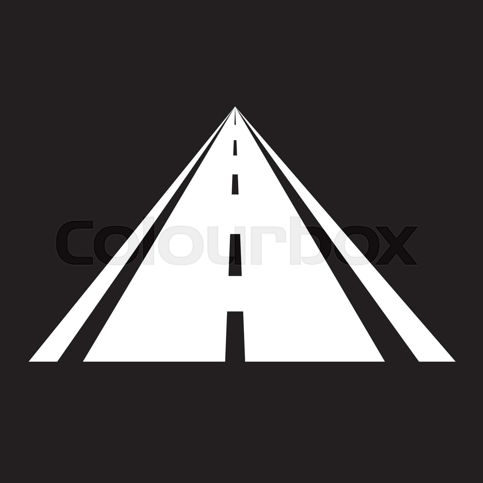 strasse, richtung, konzept | Stock-Vektor | Colourbox