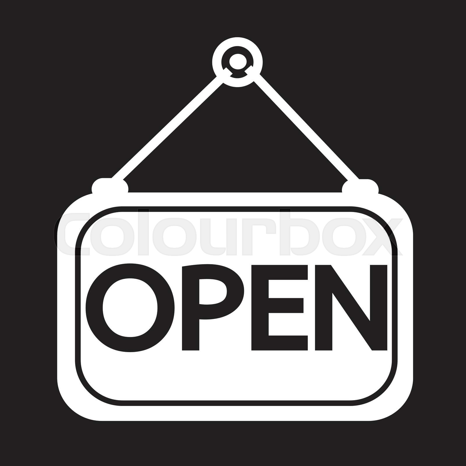open icon | Stock vector | Colourbox