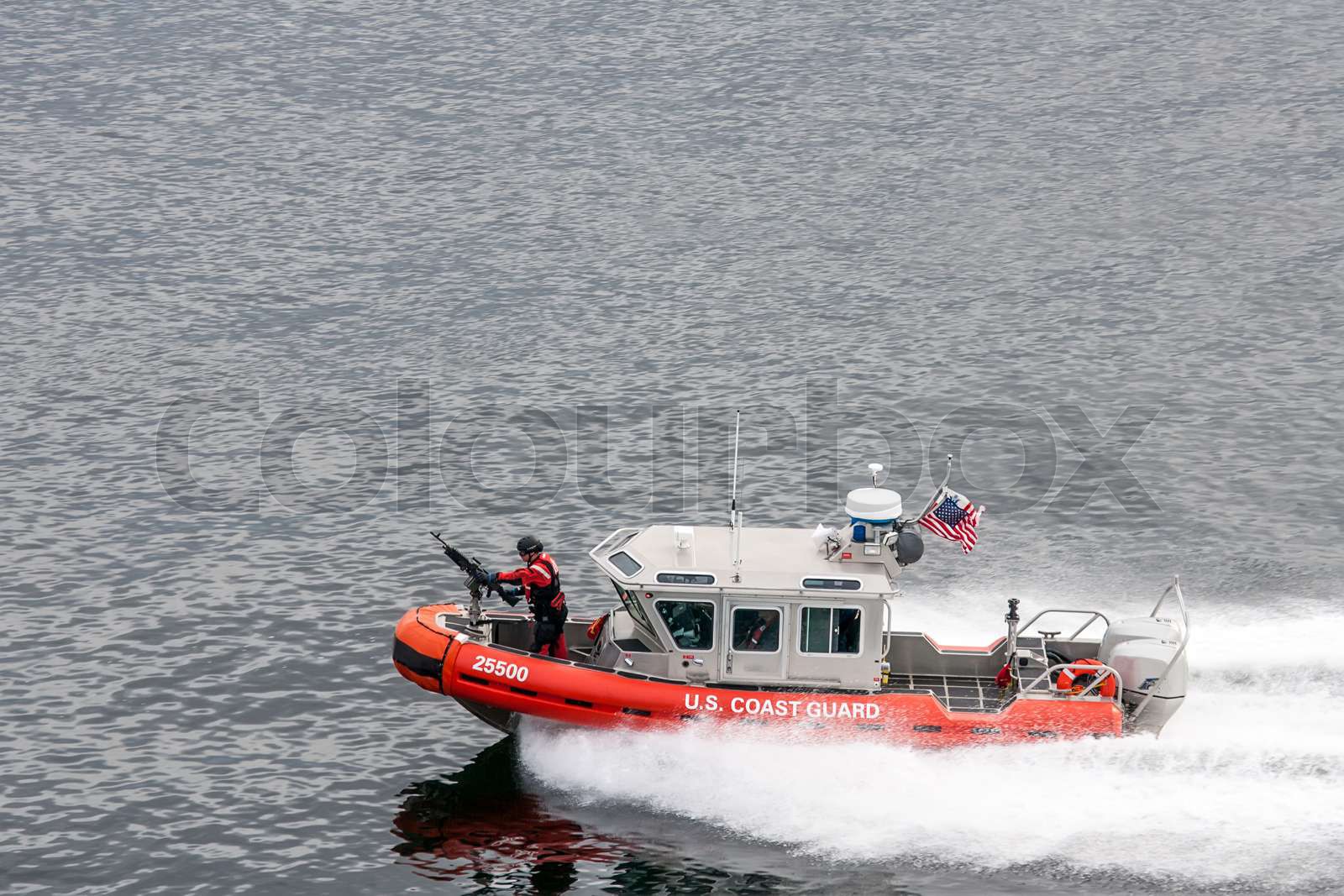 US Coast Guard Patrol Boat | Stock image | Colourbox