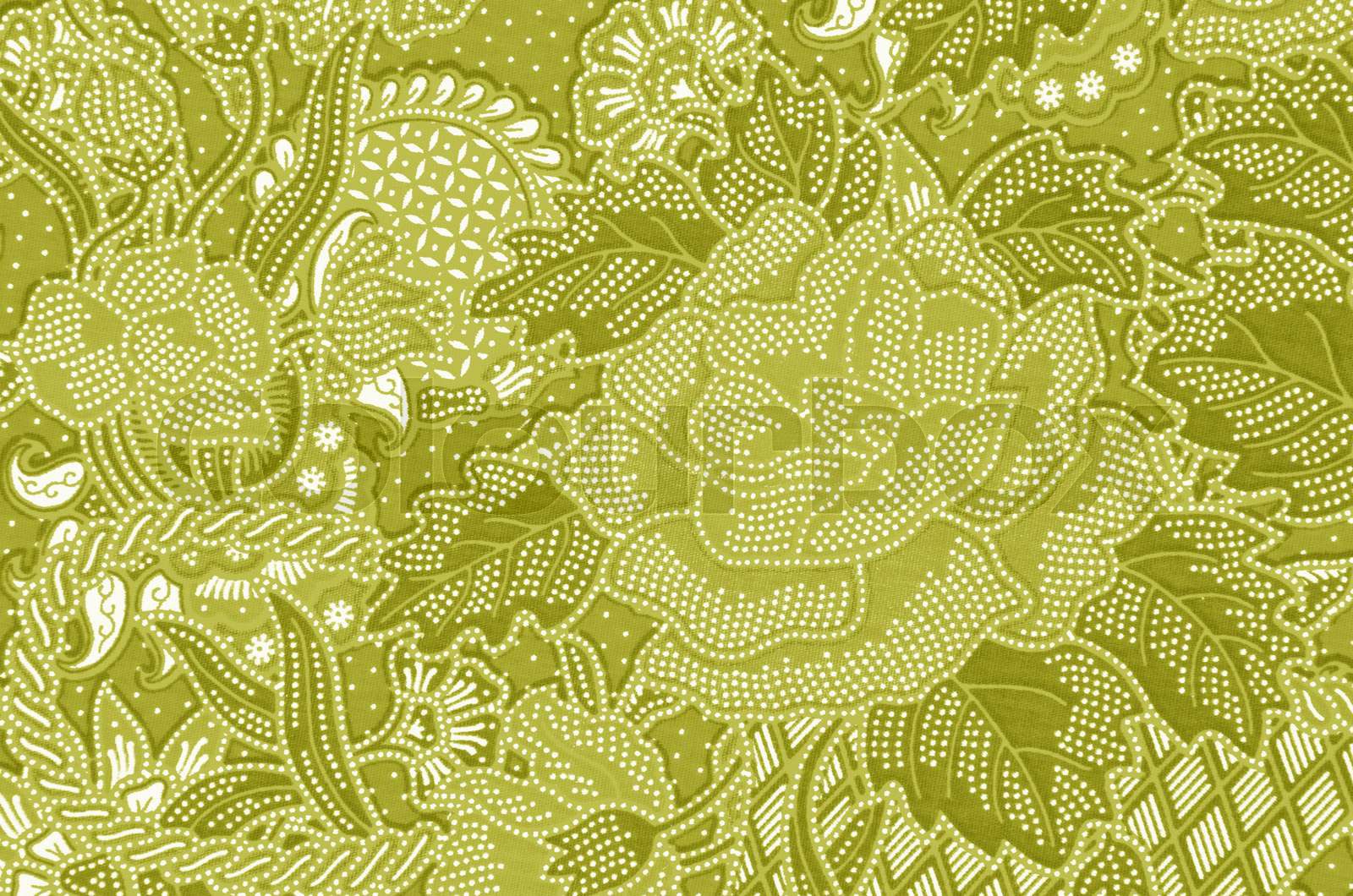 Traditional batik sarong pattern. | Stock image | Colourbox