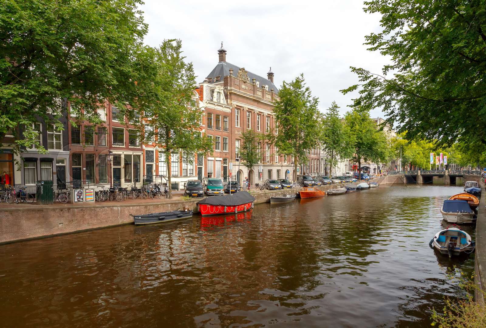 Canals of Amsterdam. | Stock image | Colourbox