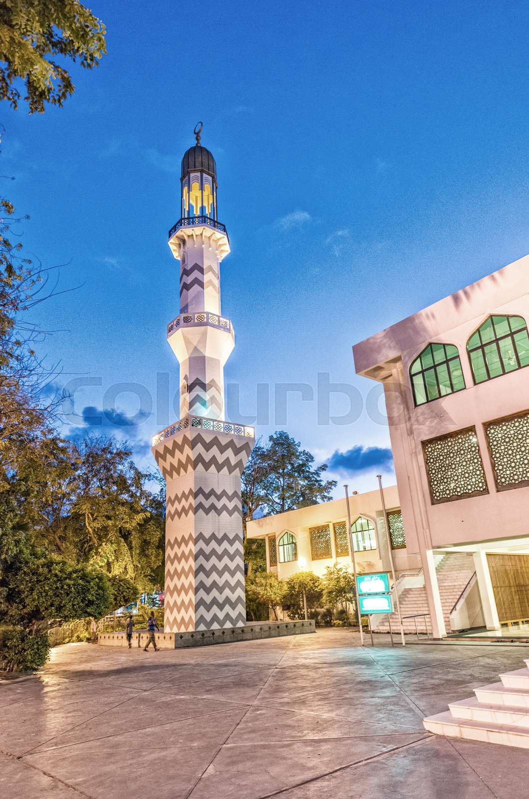 Mosque and Islamic Centre in Male' - Maldives | Stock image | Colourbox