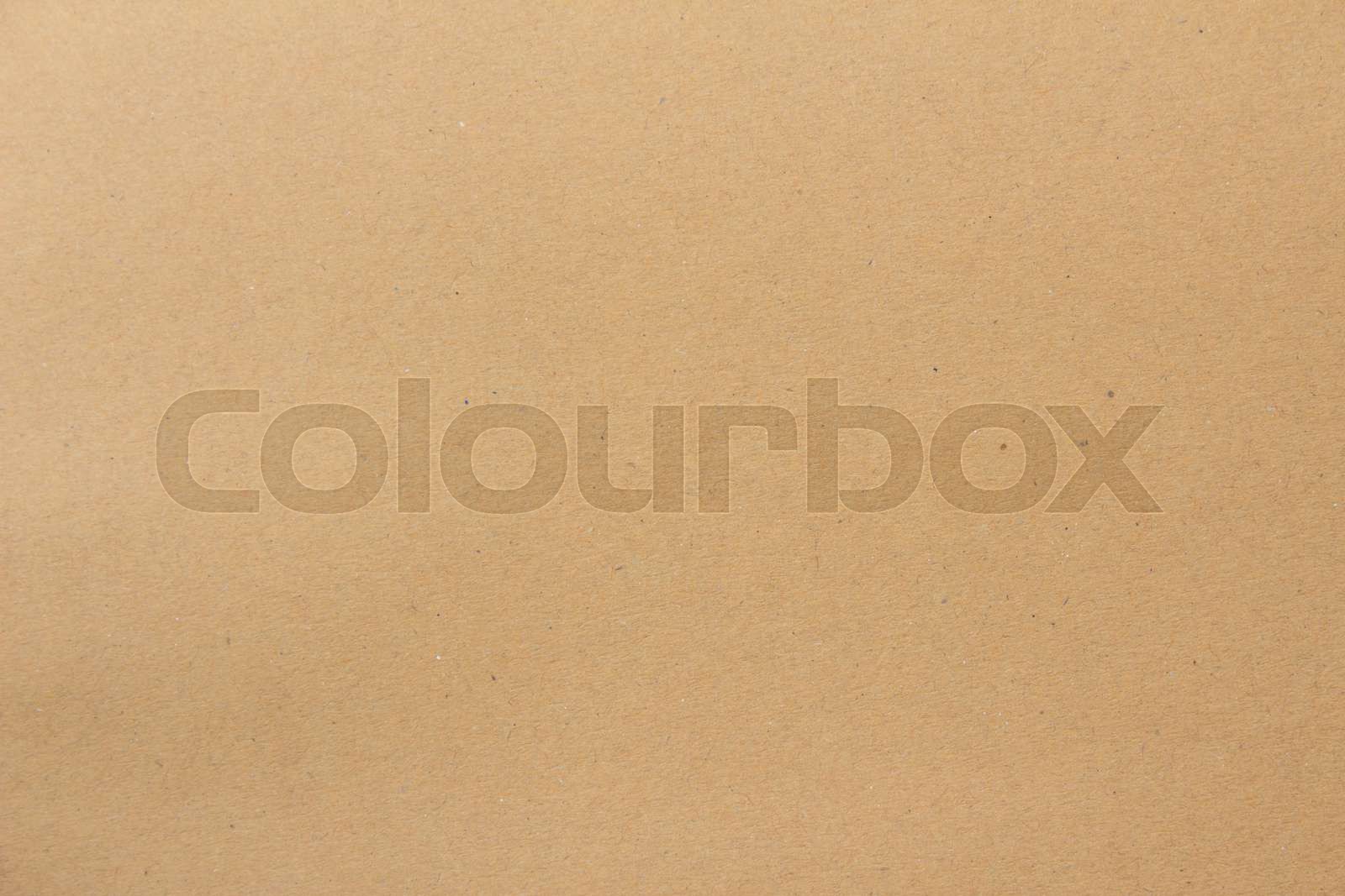 Paper texture - brown paper sheet. | Stock image | Colourbox