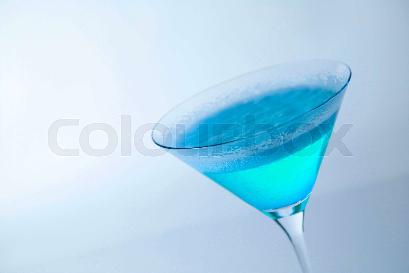 Blue cocktail | Stock image | Colourbox