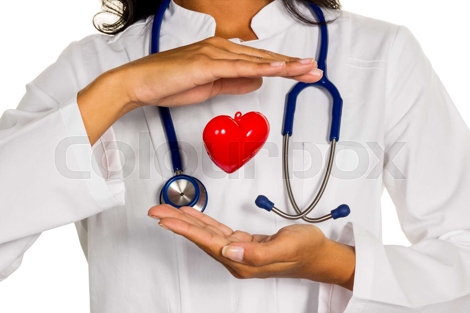internist with heart | Stock image | Colourbox
