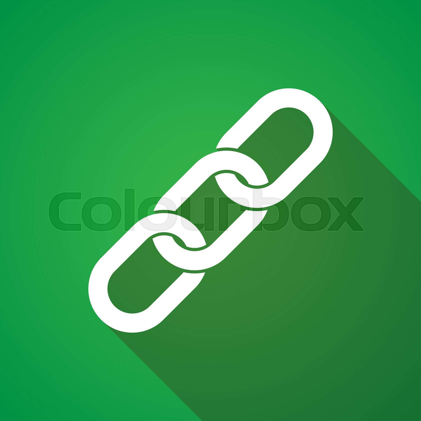 chain link icon | Stock vector | Colourbox