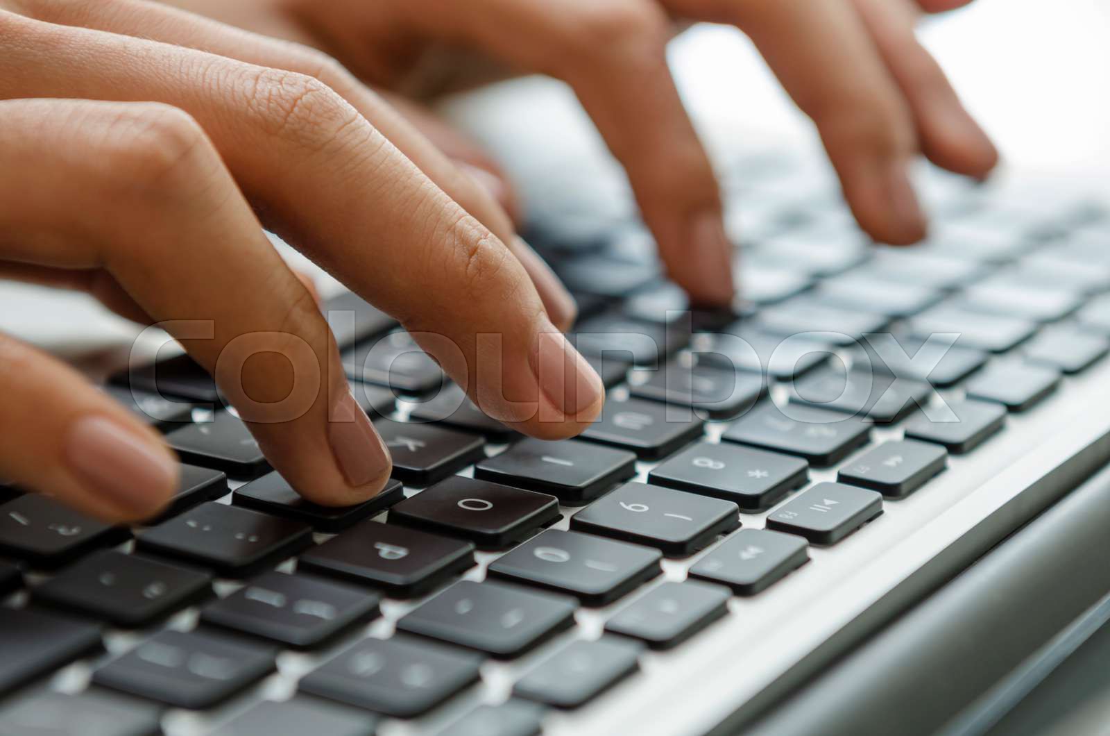 Typing | Stock image | Colourbox