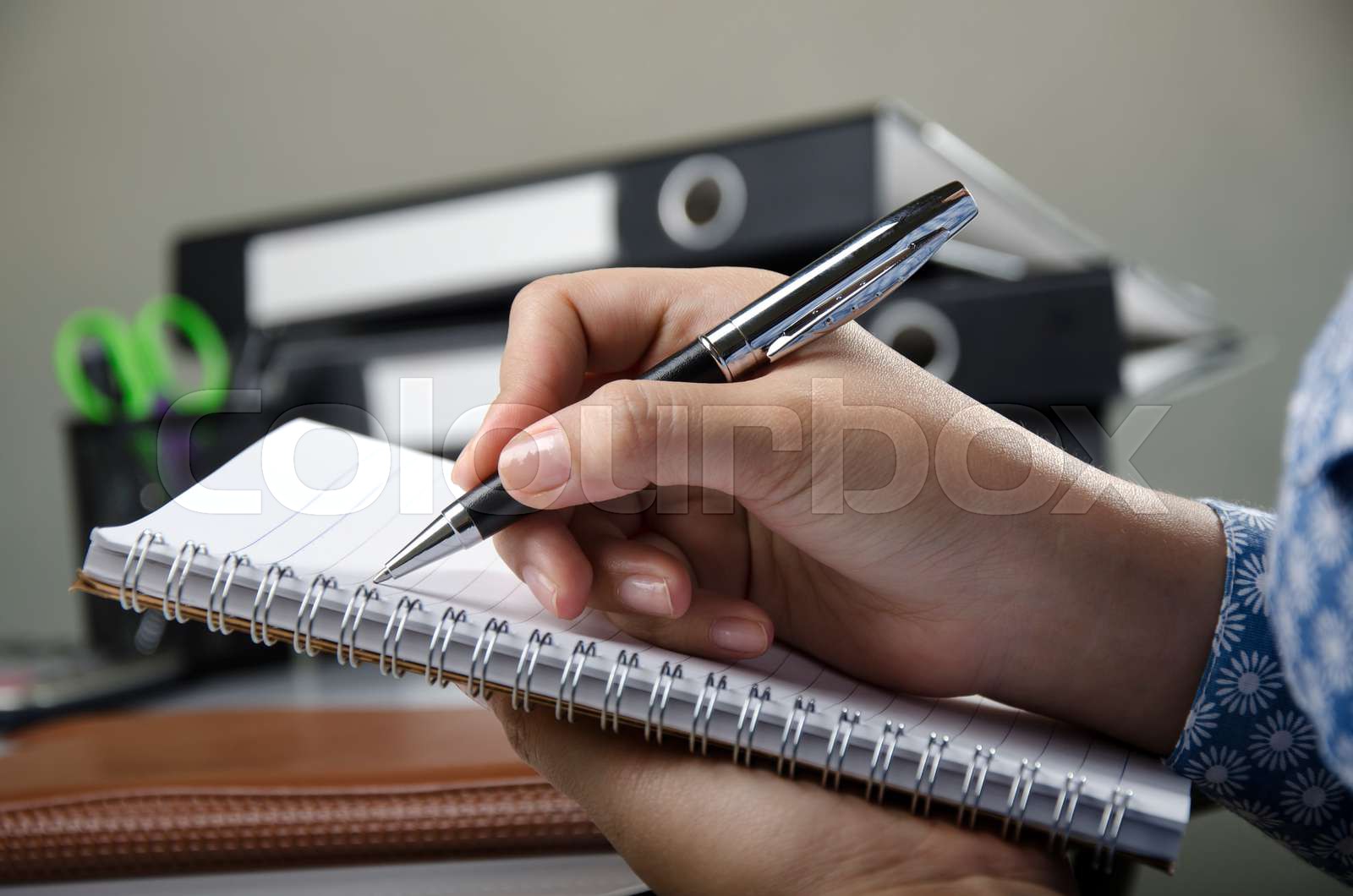 Noting detail | Stock image | Colourbox