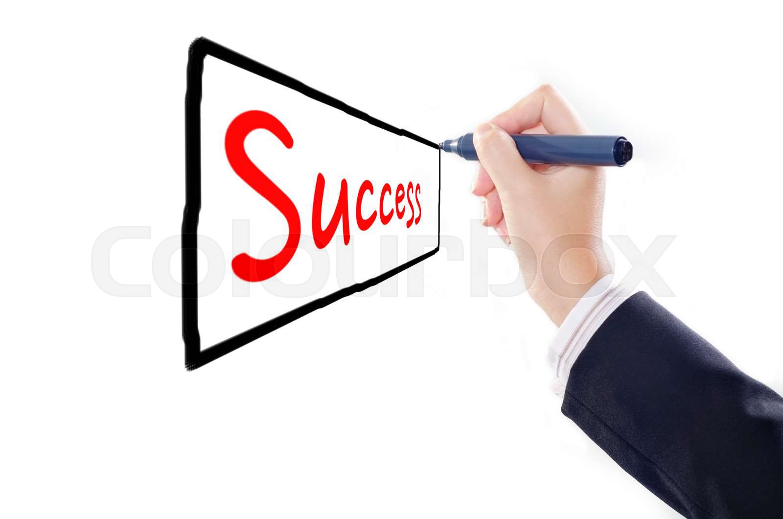 writing success | Stock image | Colourbox