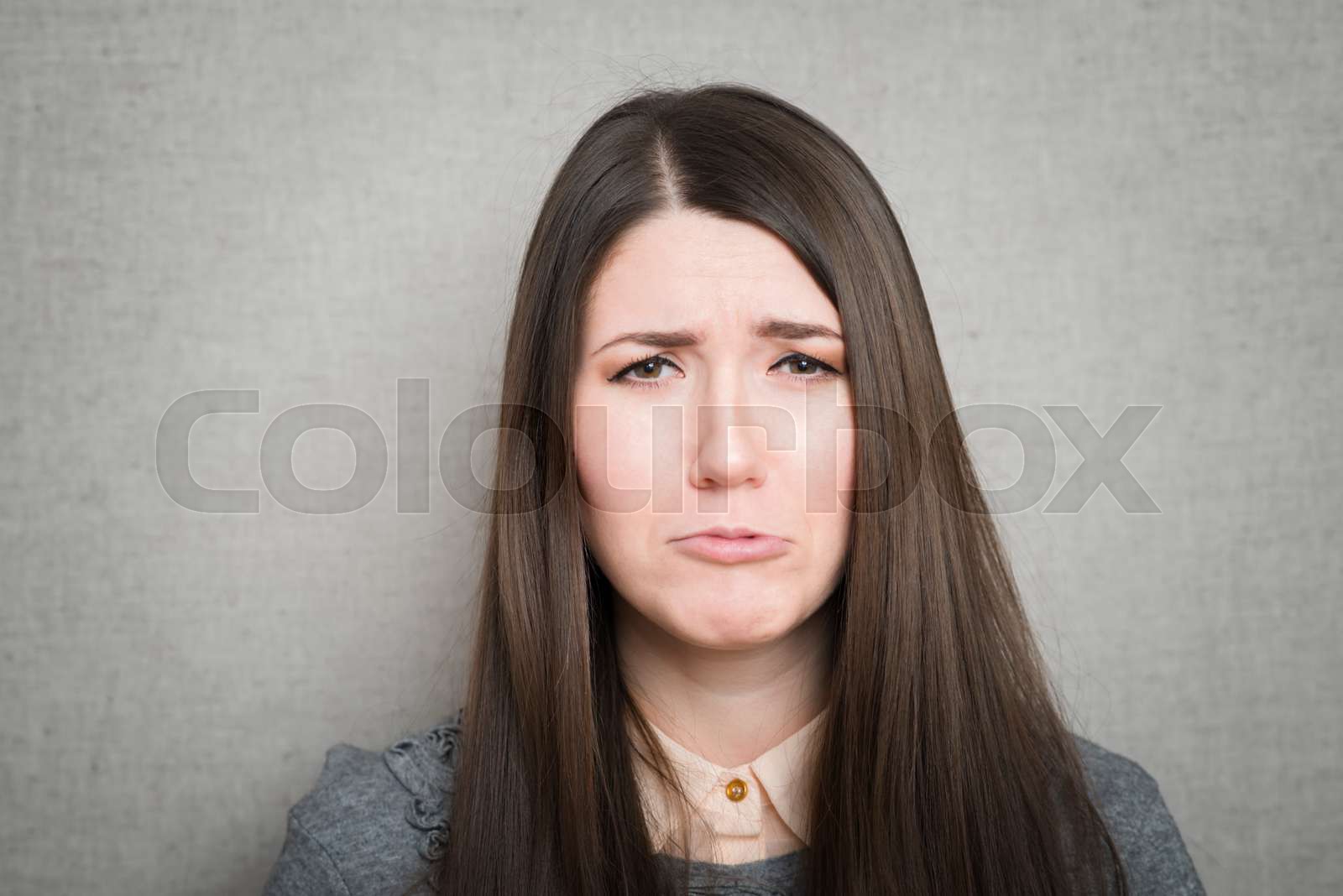 beautiful woman crying | Stock image | Colourbox