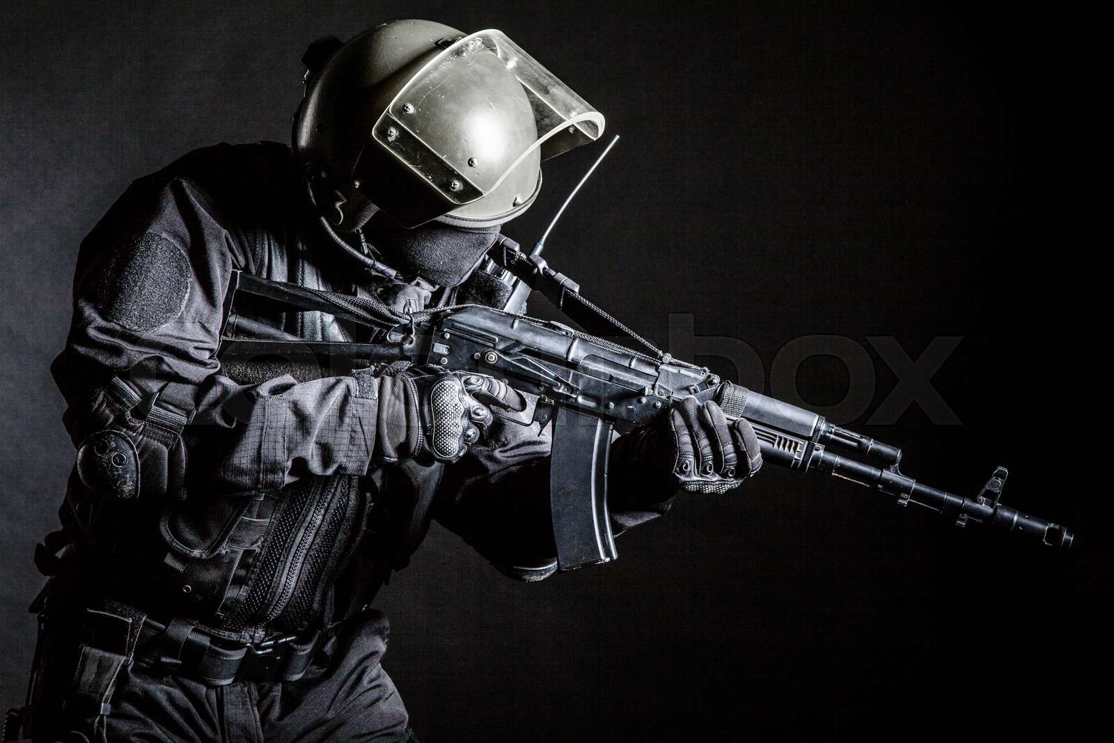 Russian special forces operator | Stock image | Colourbox