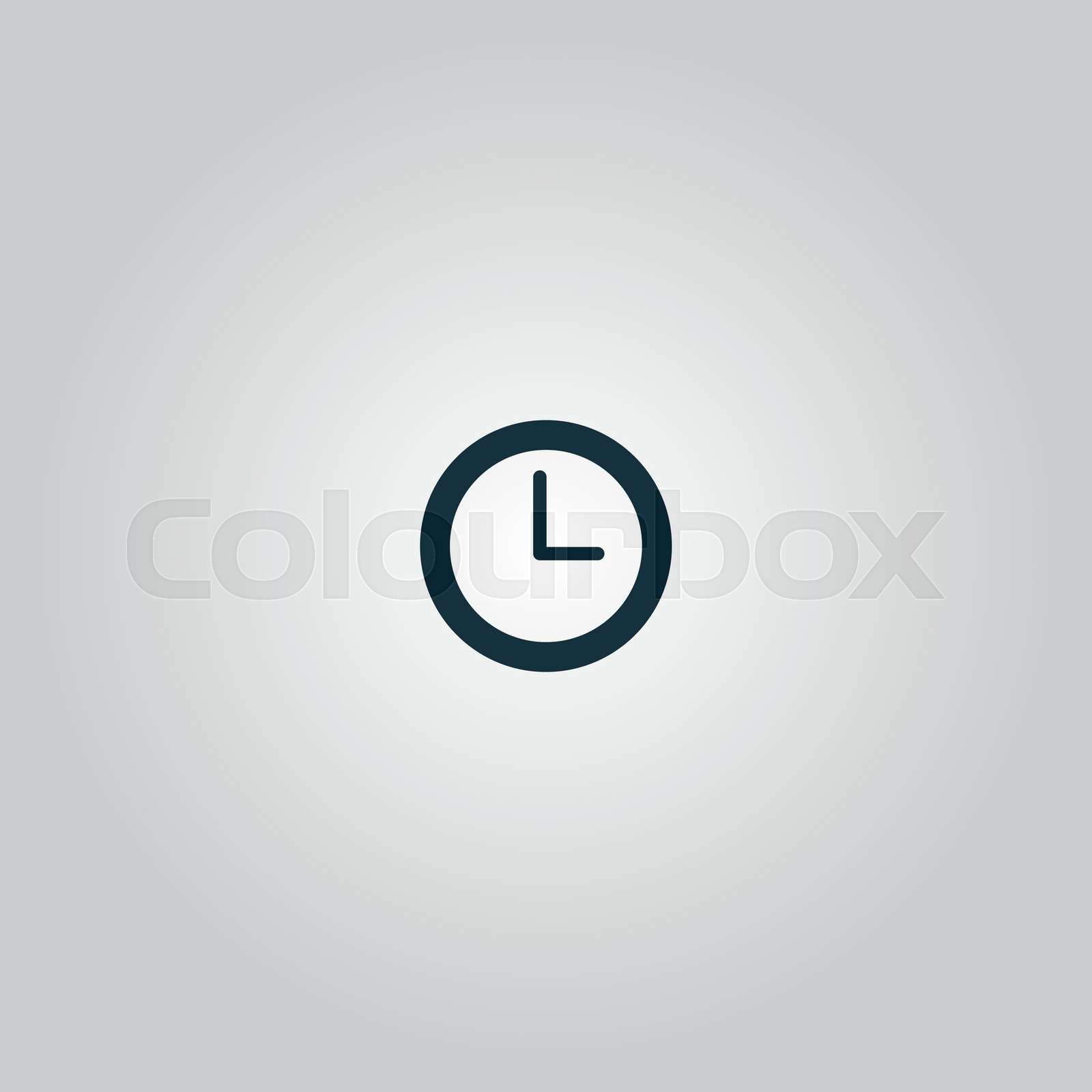 icon, zeit, uhr | Stock-Vektor | Colourbox