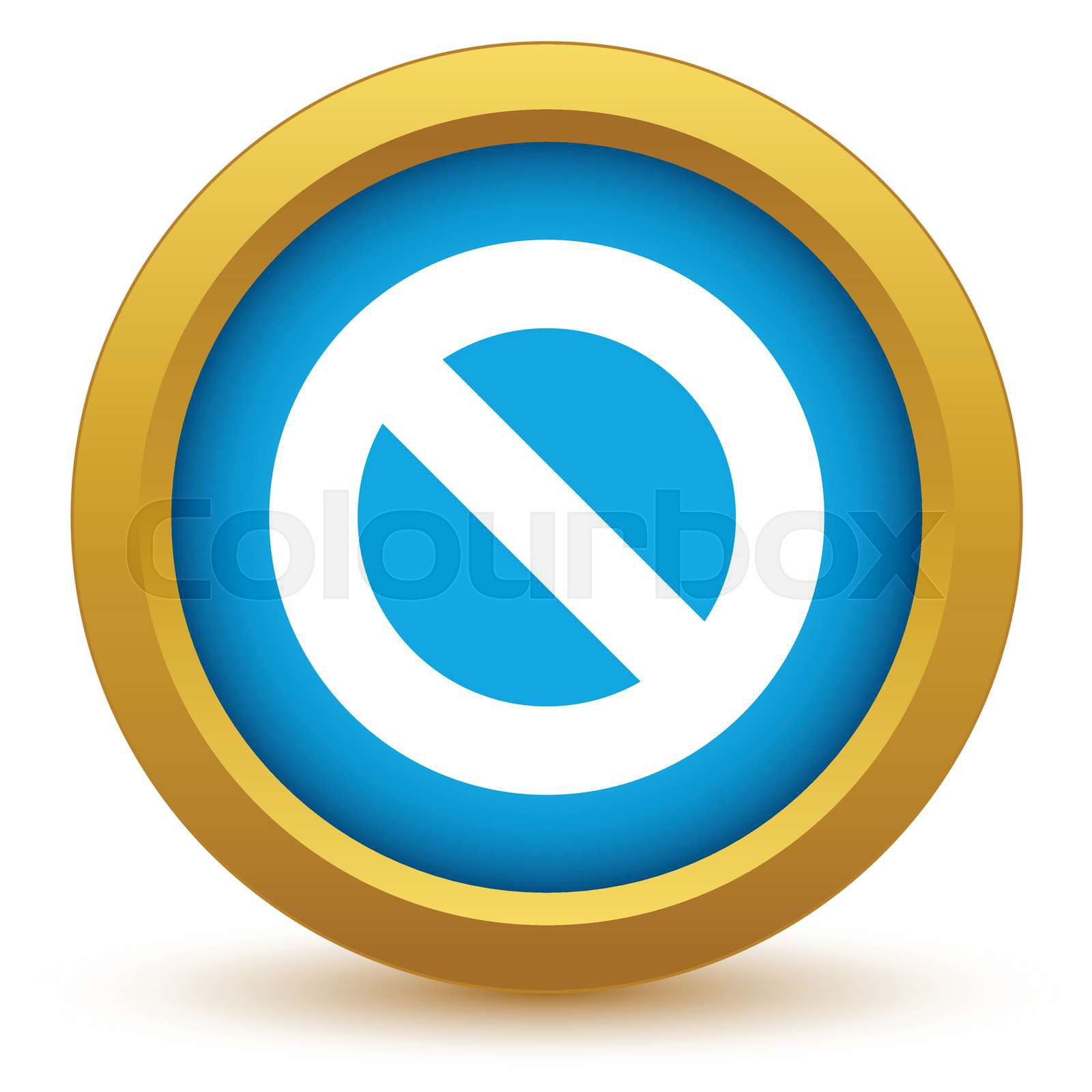 nein, symbol, sinnbild | Stock-Vektor | Colourbox