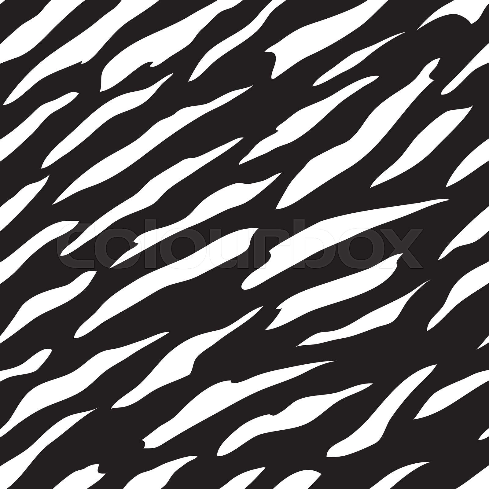 Seamless pattern of zebra spots. Natural textures | Stock vector ...