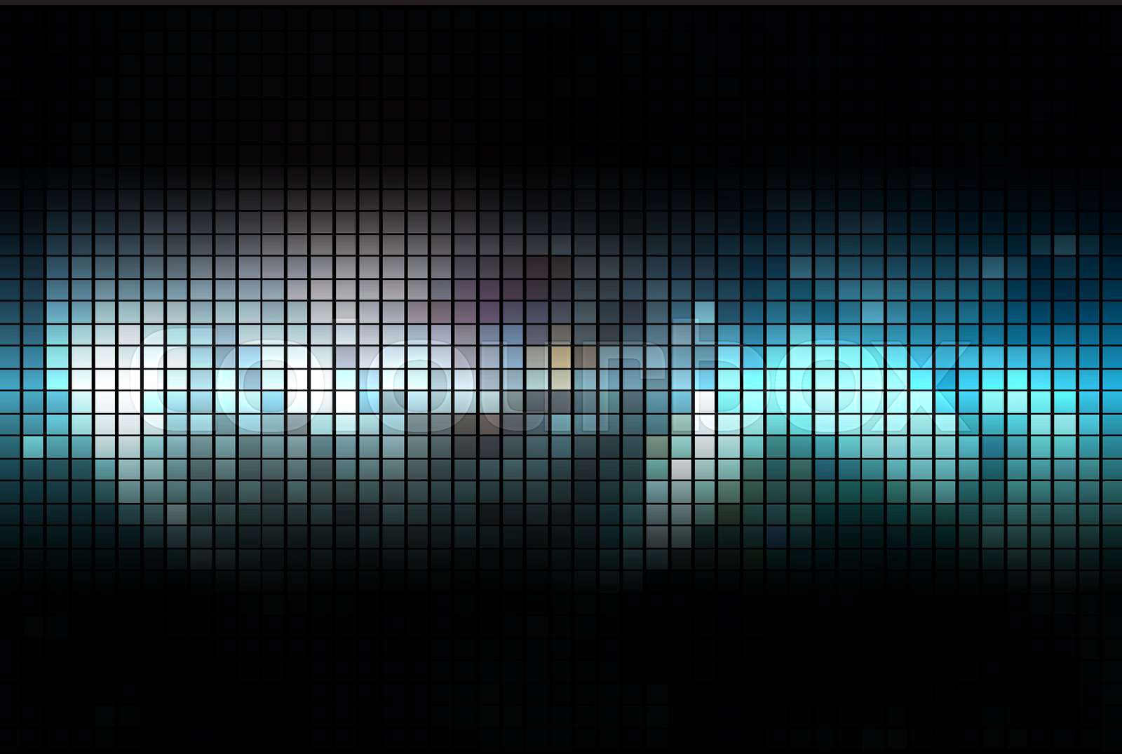 blue geometric flash | Stock vector | Colourbox