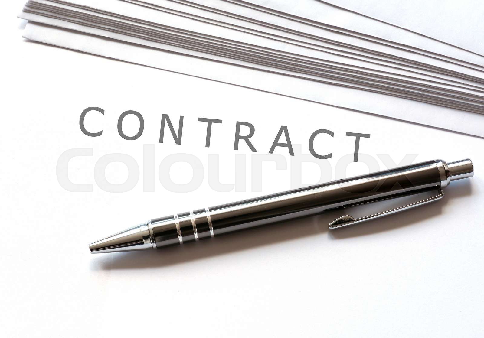 contract | Stock image | Colourbox