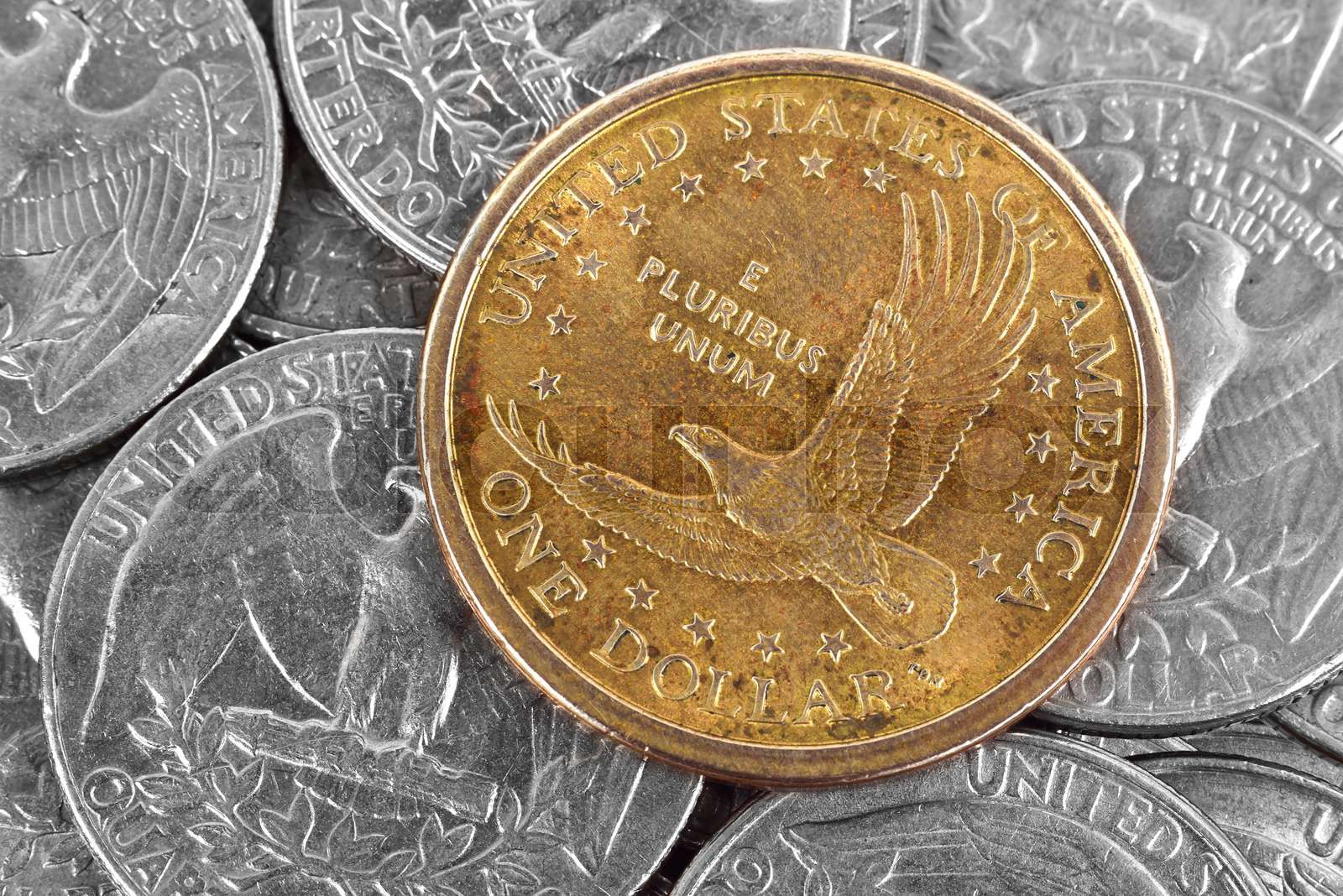 one dollar | Stock image | Colourbox